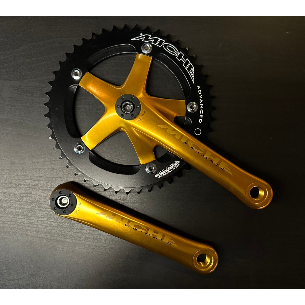 ขาจานจักรยาน ฟิกเกียร์ Crankset Miche Advanced made in italy วัสดุ ...