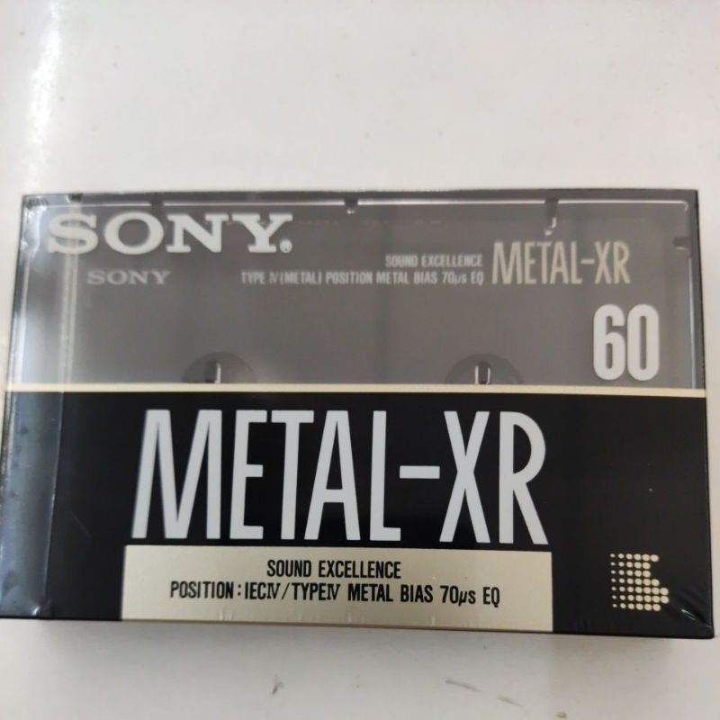 ม้วนเทปเปล่า SONY METAL-XR 60 | Shopee Thailand