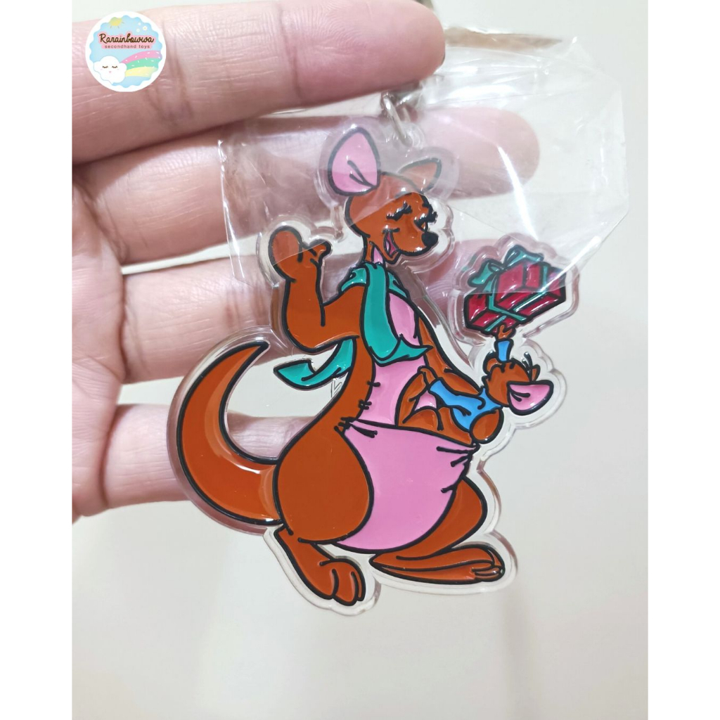 Disney ดีสนีย์ พวงกุญแจ จิงโจ้แคงก้าและรู Kanga and Roo เรื่อง Winnie ...