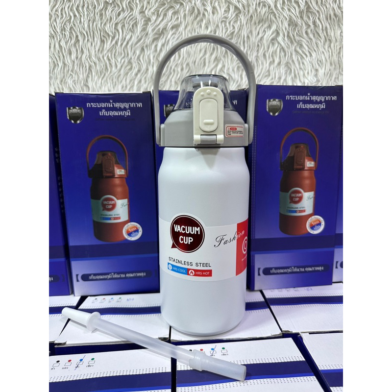 กระบอกน้ำเก็บความเย็น vacuum bottle กระติกน้ำ ขวดน้ำ 1000ml 1200ml 1500ml 1800ml สแตนเลส316 ...