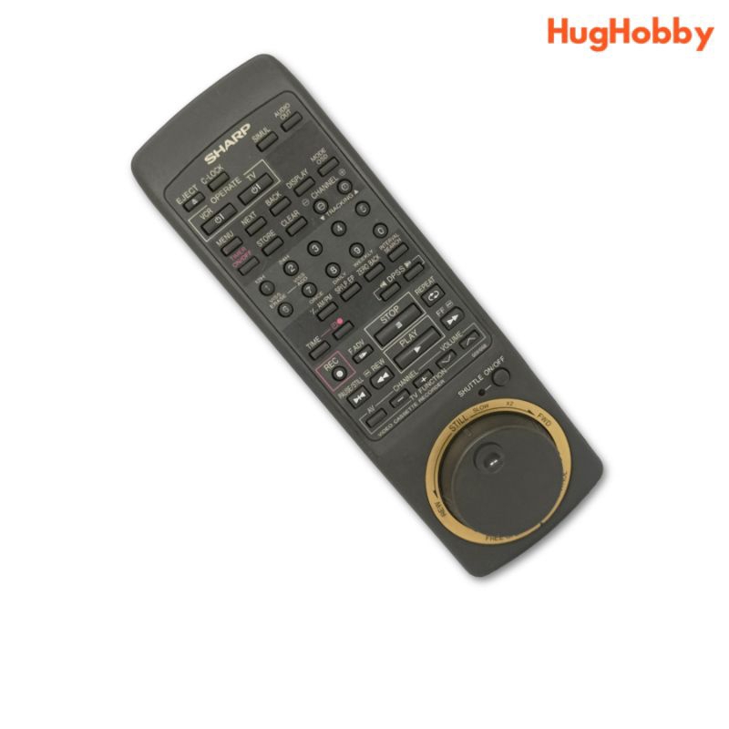 Vintage Sharp TV VCR Remote Control G0910GE [Used] | Shopee Thailand