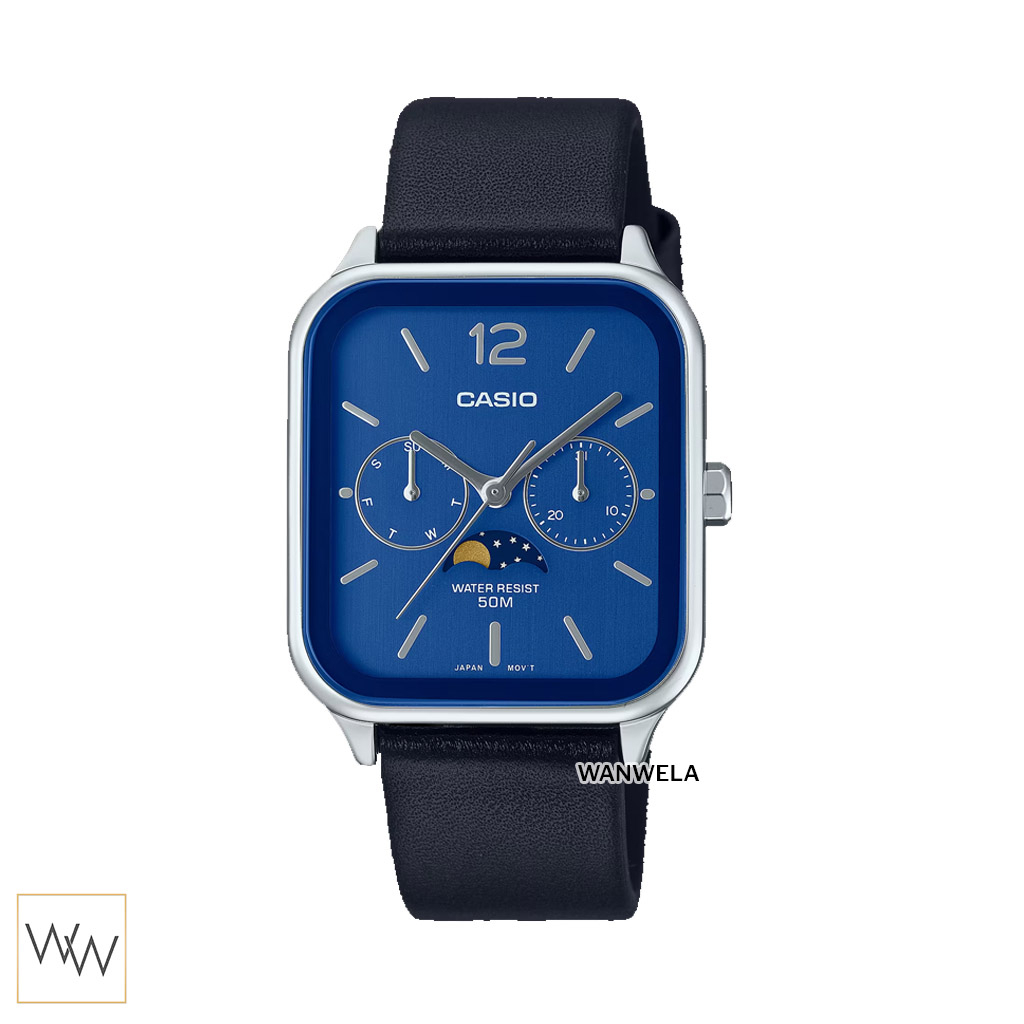 ของแท้ นาฬิกาข้อมือ Casio ผู้ชาย รุ่น MTP-M305 สายหนัง | Shopee Thailand