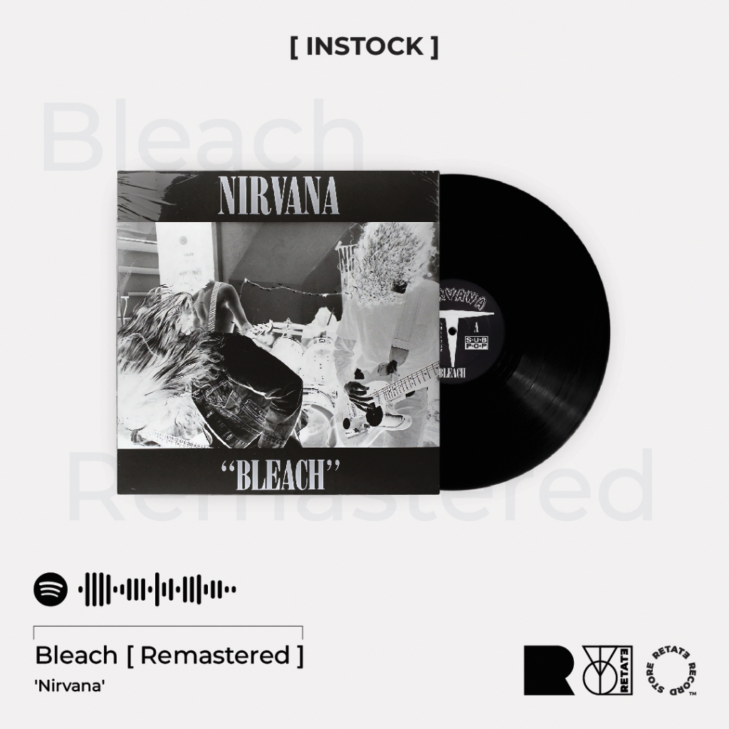 แผ่นเสียง Nirvana – Bleach [ Remastered ] | Shopee Thailand