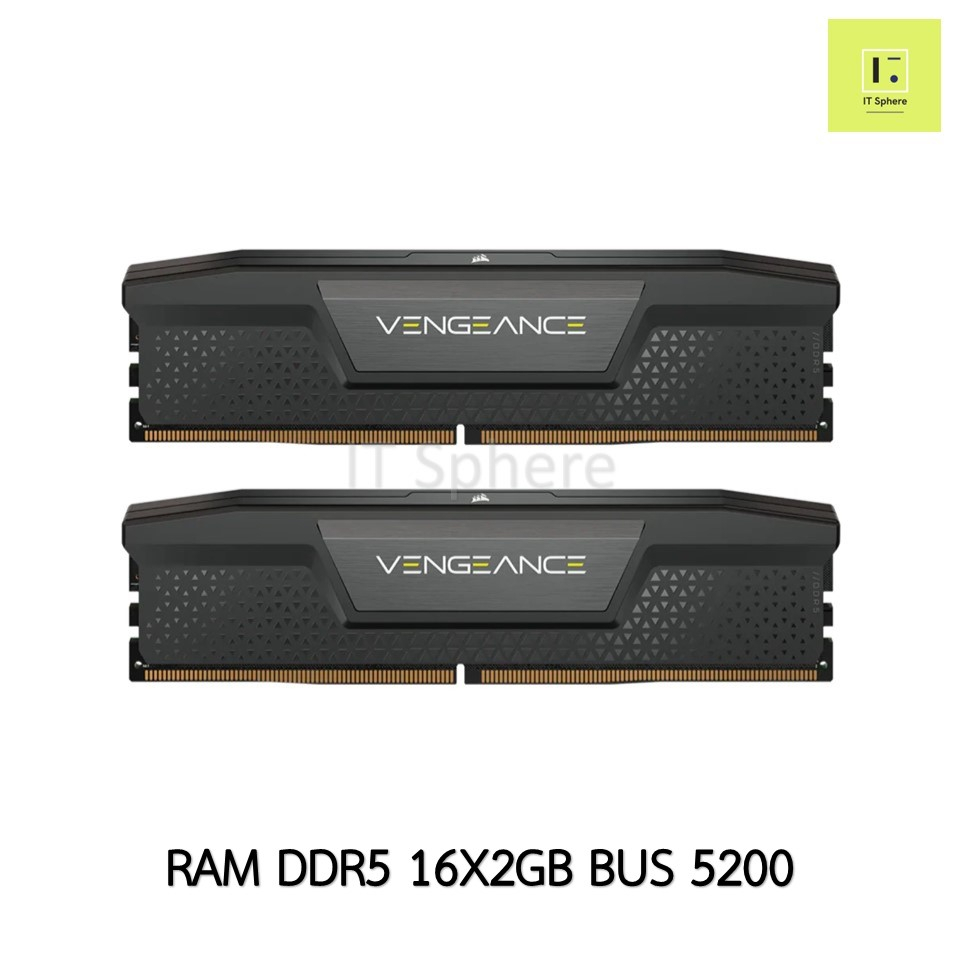 แรม Corsair ddr5 16GB 32GB 64GB 96GB Bus 5200 5600 6000 6200 6400 รุ่น vengeance rgb dominator ...