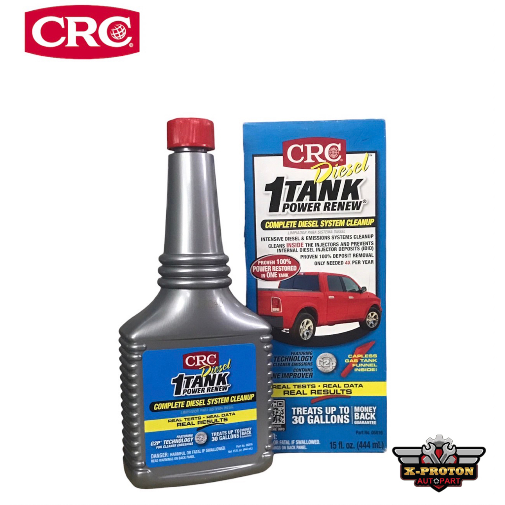 CRC 1-Tank Power Renew Diesel หัวเชื้อล้างระบบเชื้อเพลิงสูตรเข้มข้นสูง เครื่องยนต์ดีเซล | Shopee ...