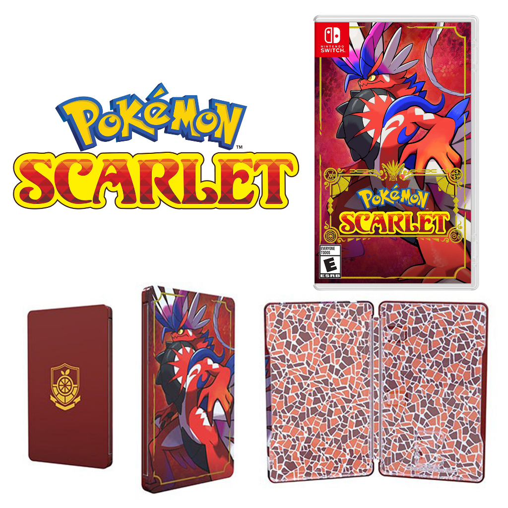 พร้อมส่ง!! Pokemon Scarlet & Violet Nintendo Switch Game แผ่นแท้มือ1 ...