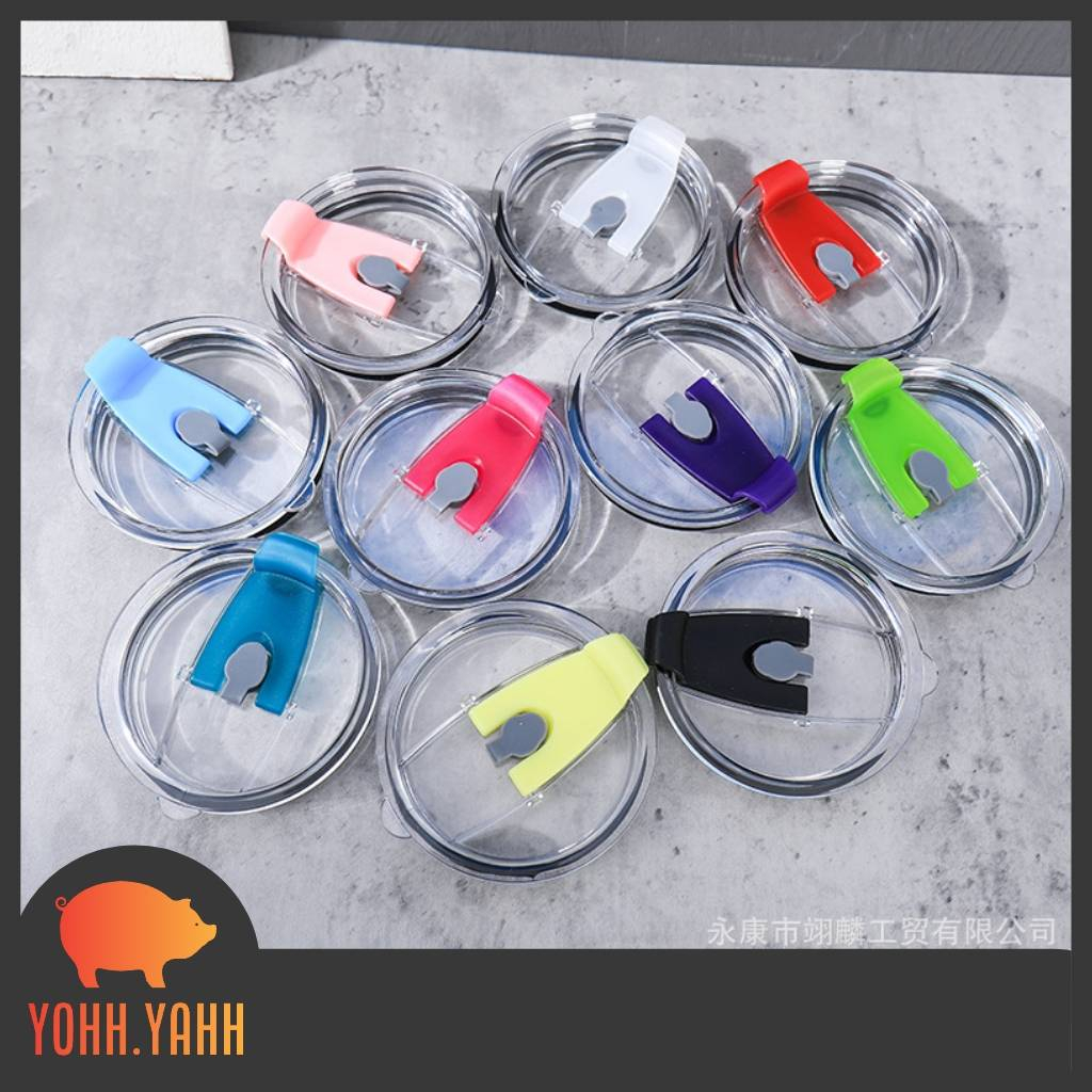 YOHH.YAHH ฝาแก้วเก็บความเย็น ขนาด 30 OZ แบบสีเต็มฝา สไลด์เลื่อน และเปิด ...