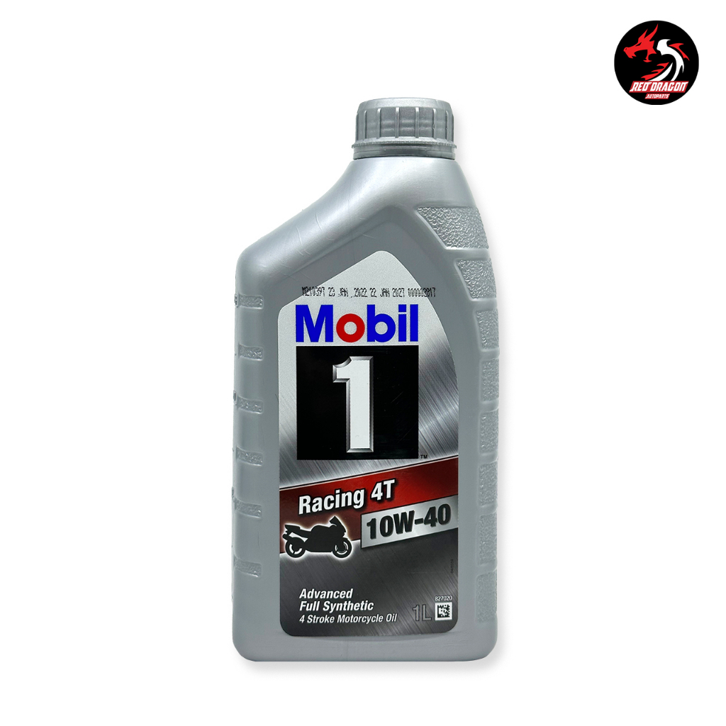 Mobil 1 Racing 4T Full Synthetic 10W40 และ 15W50 ขนาด 1 ลิตร | Shopee ...