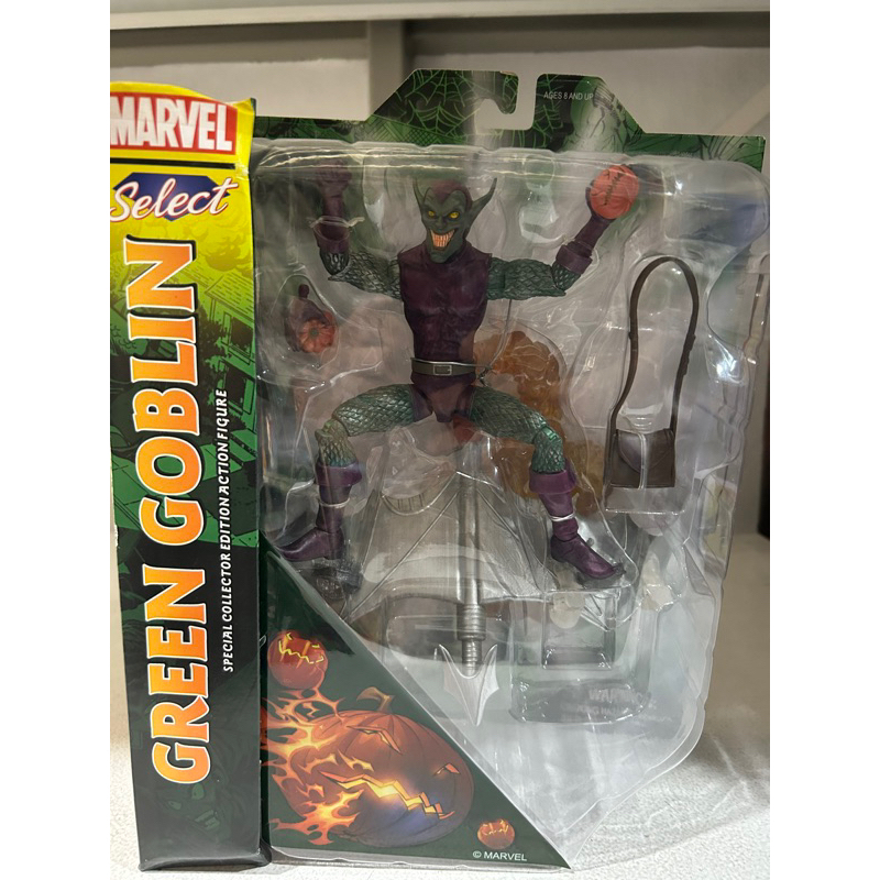 Marvel Select Green Goblin comic Action Figure – Marvel Select by ...