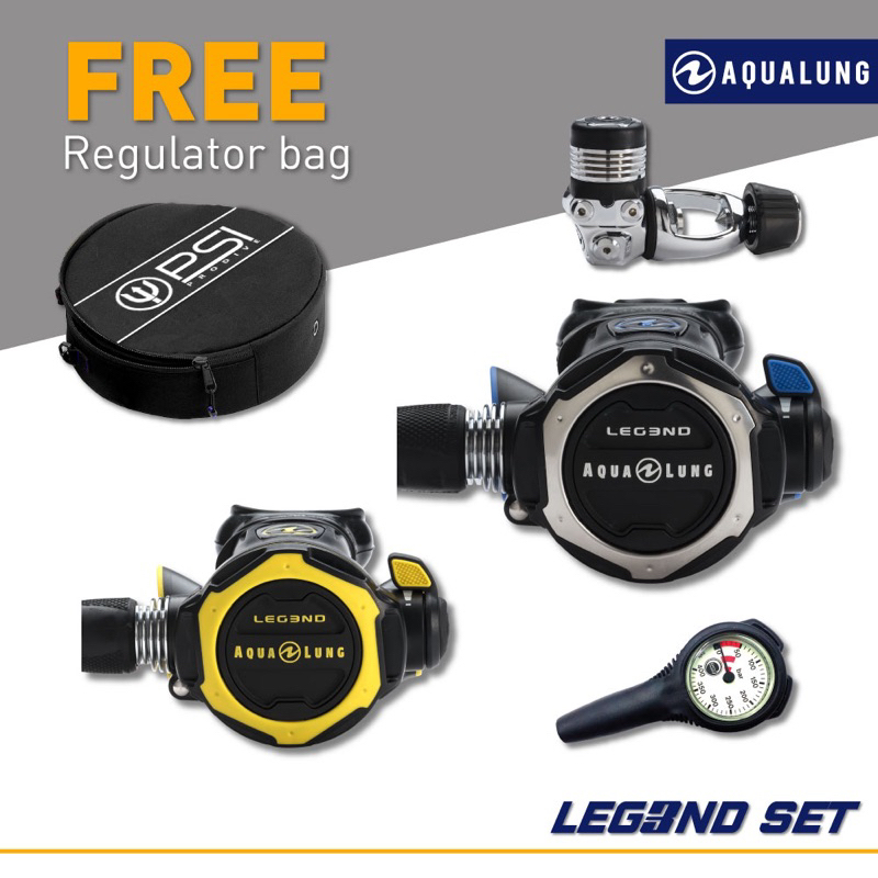 Aqualung LEG3ND REGULATOR SET | Shopee Thailand