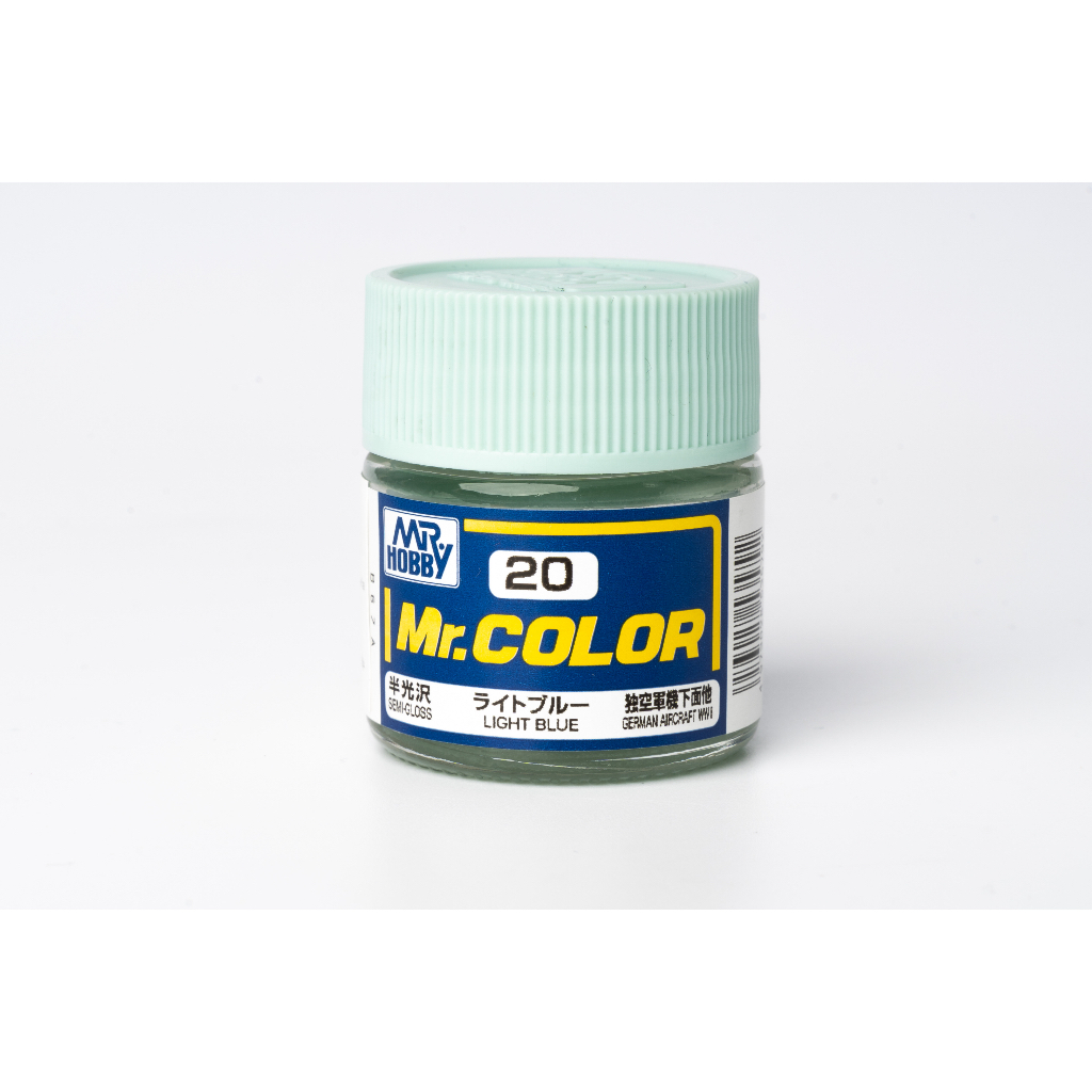 สีสูตรทินเนอร์ Mr.color 20 Light Blue | Shopee Thailand