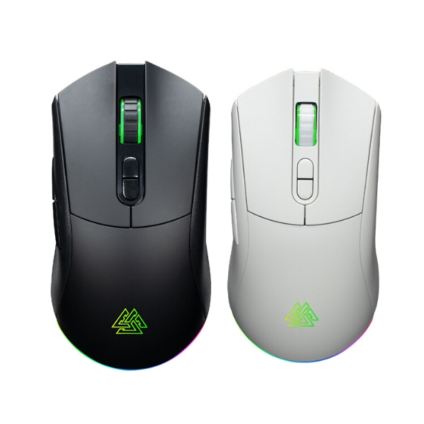 EGA Type M8 Wireless GamingMouse มีไฟ RGB มีให้เลือก 2 สี Black/White ...