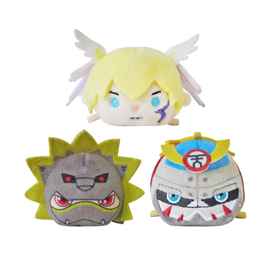 [Direct from Japan] Digimon Frontier Mini Plush doll Digi Digi Otedama ...