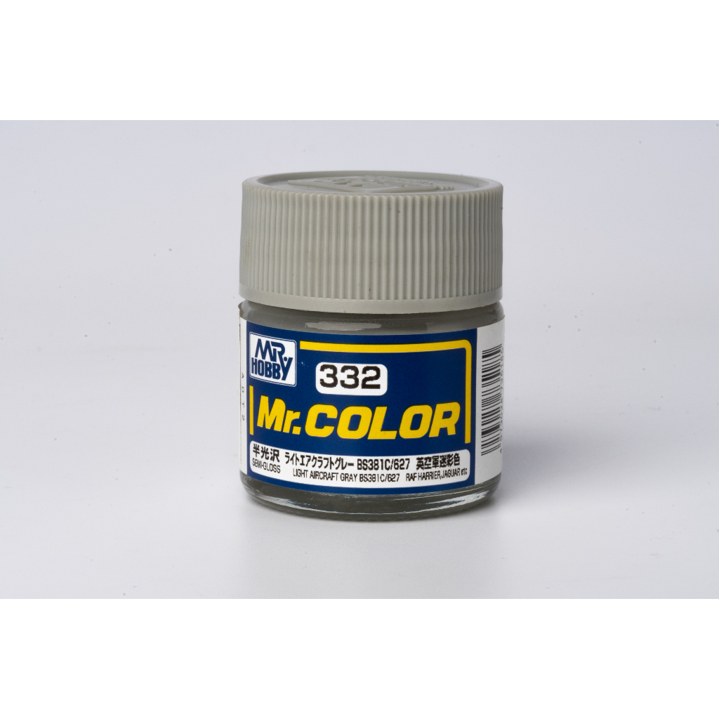 สีสูตรทินเนอร์ Mr.color 332 LIGHT AIRCRAFT GRAY BS381C 627 | Shopee ...