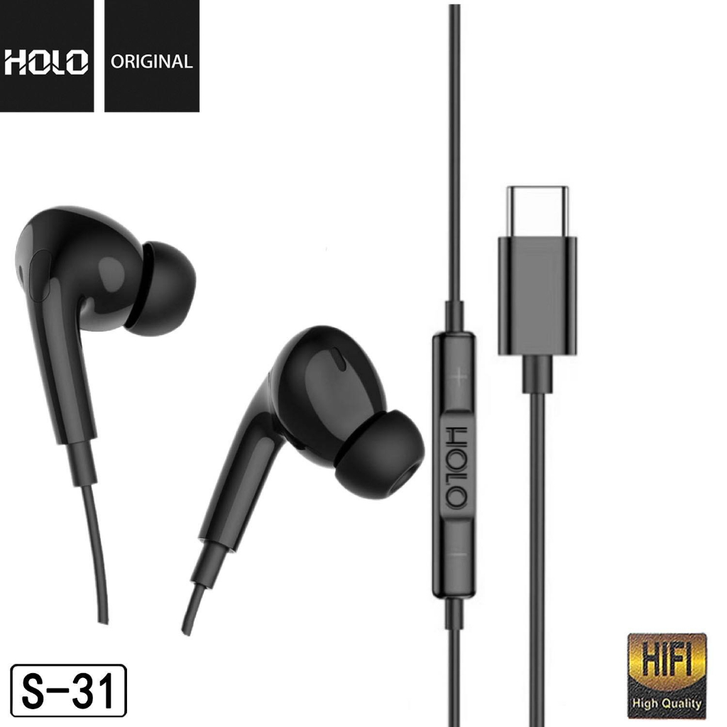 หูฟังไทซีวีโว่ Type-C Vivo V29 V27 V25 V23 V20pro Vivo T1 5G X90pro X80 ...