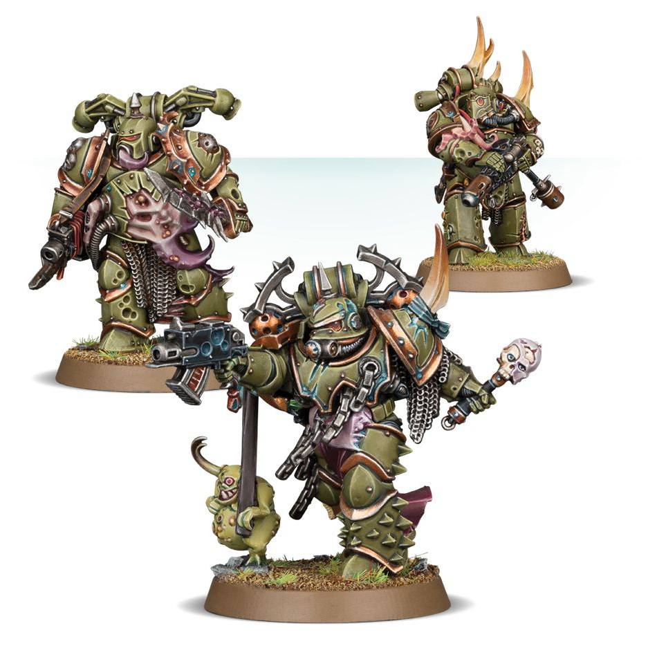 Warhammer 40k : Death Guard : Plague Marine Reinforcements | Shopee ...