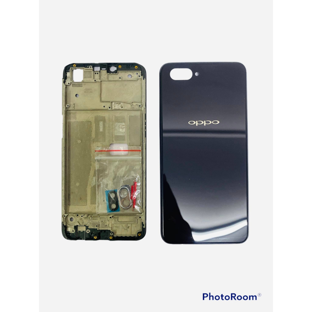 BODY OPPO A3S โมเดล 1803 แถม แกนกลาง + ฝาหลัง +เลนส์กล้องหลัง+ปุ่มกด ...
