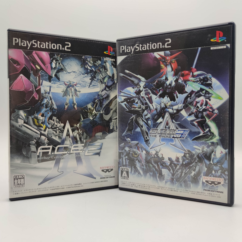 A.C.E. Another Century's รวม 2 ภาค แผ่นแท้ PlayStation 2 PS2 แผ่นสภาพดี ...