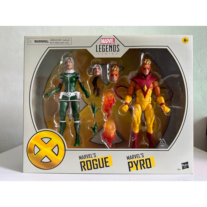 Marvel Legends Action Figure, Rogue and Pyro | Shopee Thailand