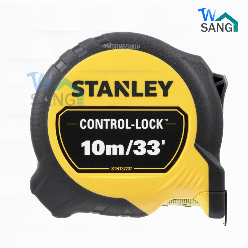 STANLEY ตลับเมตร STANLEY Control Lock 3M 5M 8M 10M (มีตะขอแม่เหล็ก)@WSANG | Shopee Thailand
