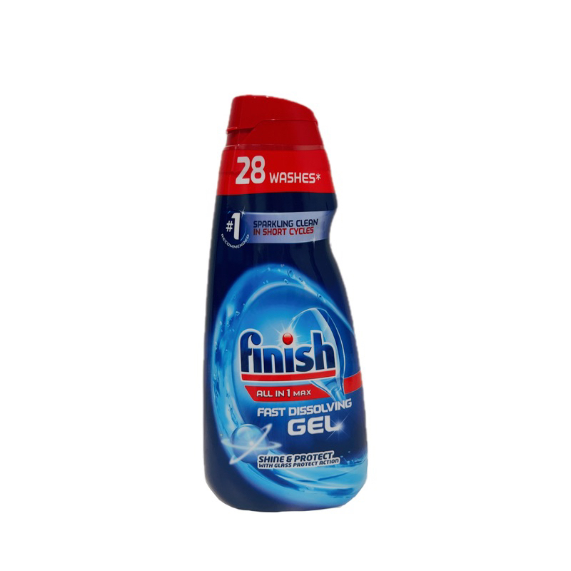 Finish ฟินิช All in 1 Max gel 0% Dishwasher Fast Dissolving Regular ...