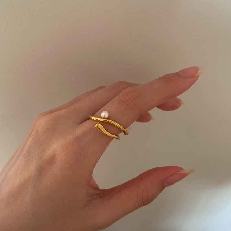 HER OBJECTIVE_HER BOLD CURL RING COLLECTION | Shopee Thailand