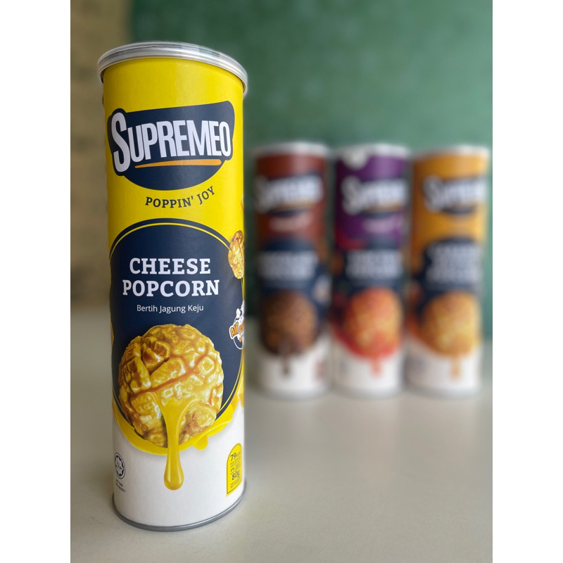 Supremeo Popcorn ป๊อปคอร์นเม็ดใหญ่เคลือบเต็มเม็ด | Shopee Thailand