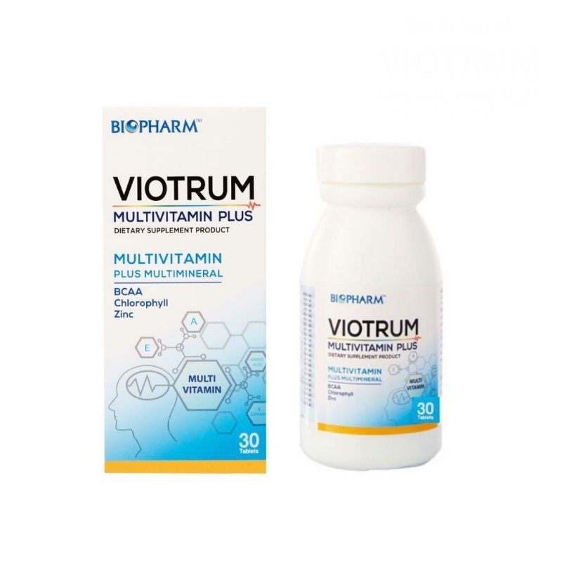 Viotrum Multivitamin Plus วิตามิน เกลือแร่ กรดอะมิโนจำเป็น บำรุงและช่วย ...