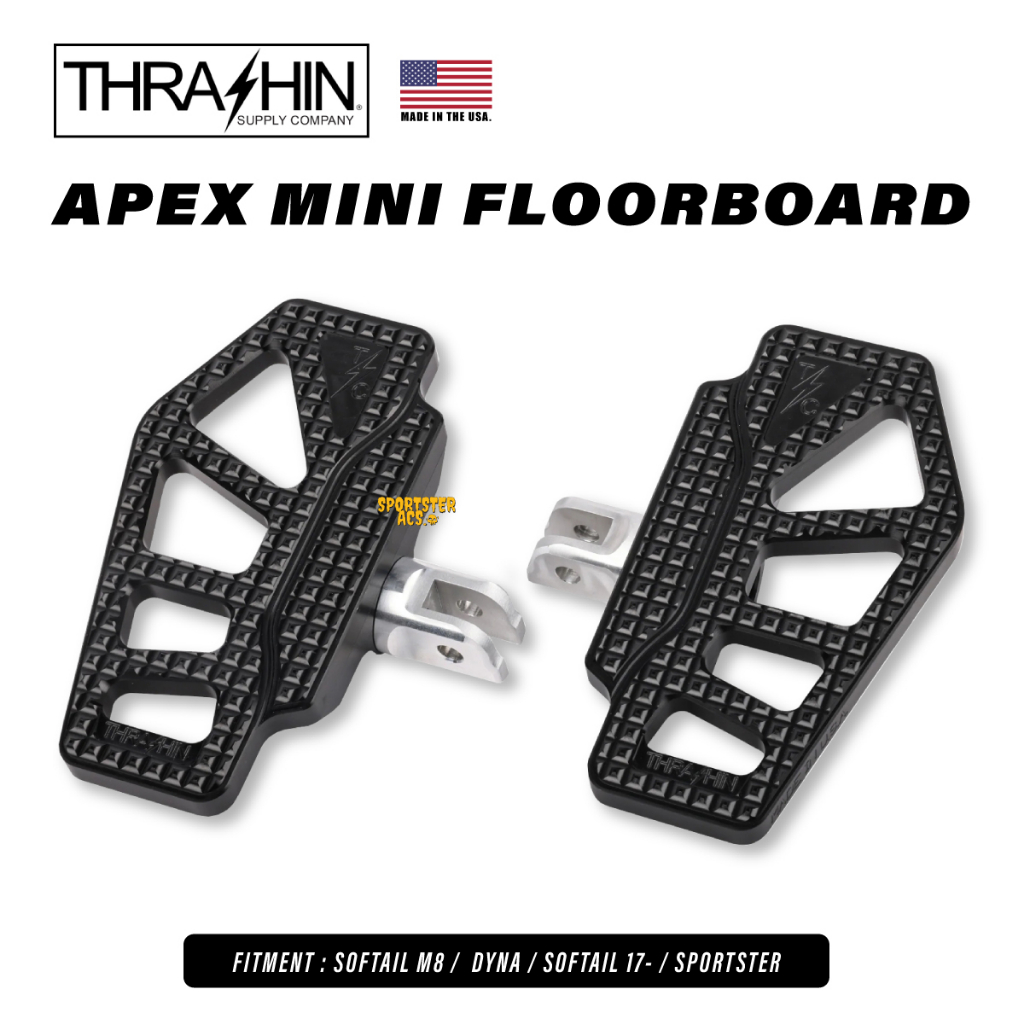 Thrashin Supply - APEX Mini Floorboard สำหรับ Harley Softail m8 ...