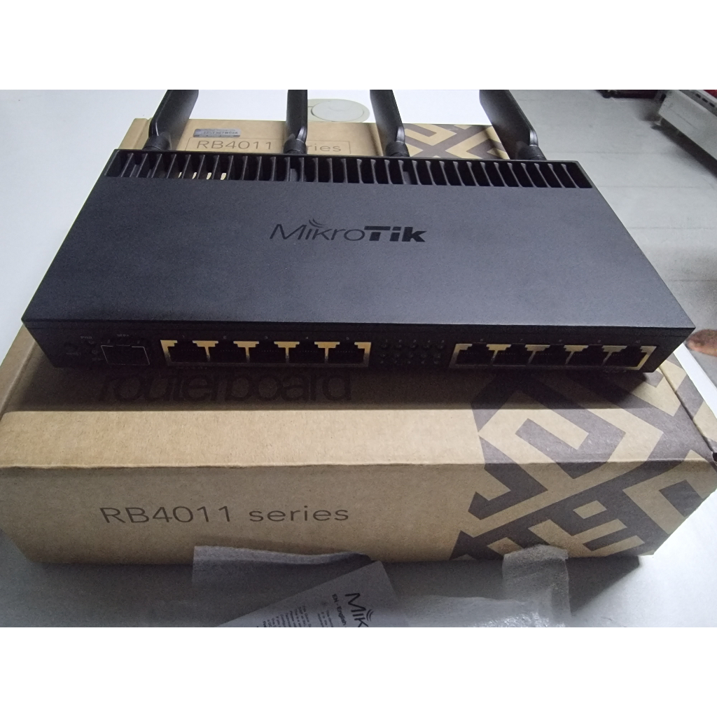 Mikrotik RB4011 (RB4011iGS+RM) | Shopee Thailand