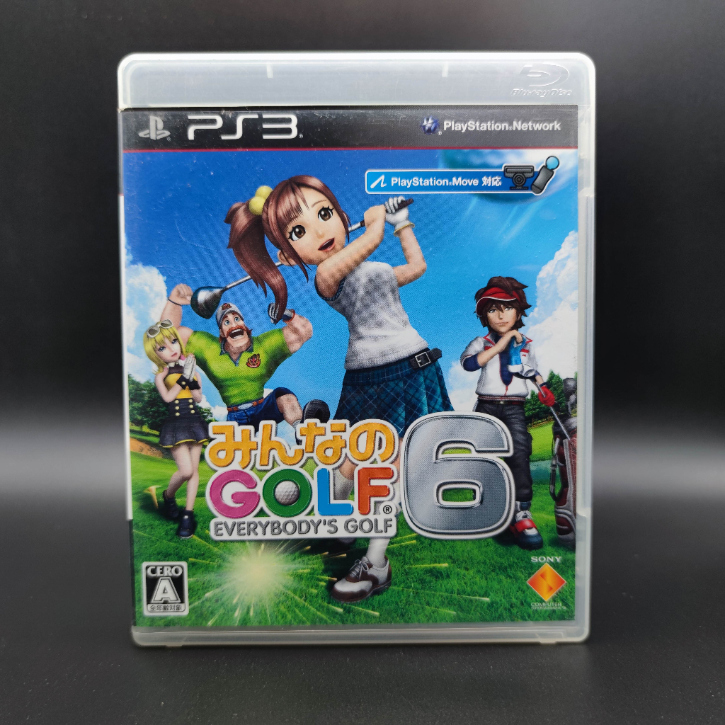 minna no GOLF 6 [everybody's GOLF] แผ่นสภาพดี PlayStation 3 PS3 มีกล่อง ...