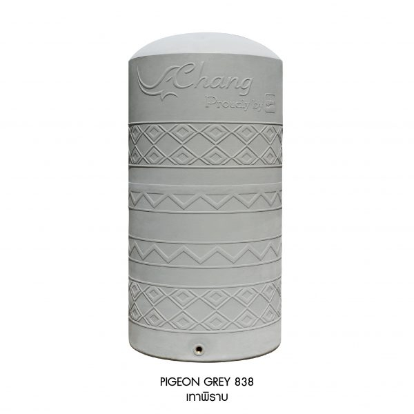 ถังเก็บน้ำช้างเพลน รุ่น CHANG P(PLAIN) ขนาด 500L/ 700L/ 1000L/ 1500L/ 2000L - รับประกันยาวนาน 15 ...