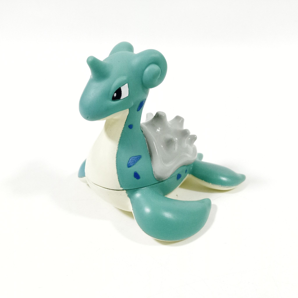 🇯🇵 3" Vintage Bandai Pokemon 1999 Lapras Soft Vinyl Toy Figure โมเดล ...