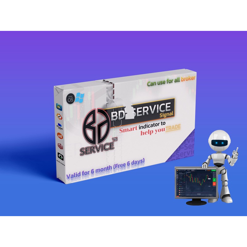 indicator MT4 Bot MT2 ใช้ได้ทุกโบรค Binary Option แบบราย 6 เดือน ระบบเท ...