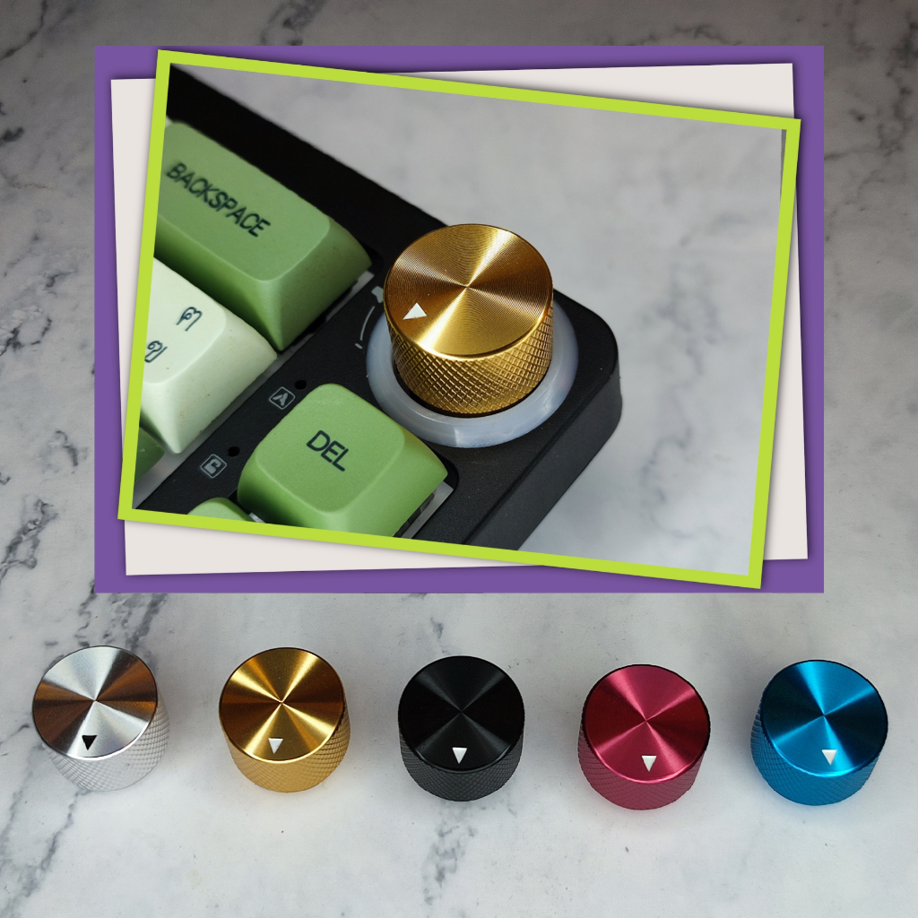 ลูกบิดแต่งคีย์บอร์ด Tm680 keyboard knob Tm680 ลูกบิดอลูมิเนียมสำหรับ ...