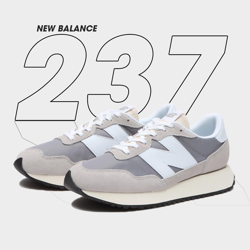 New Balance นิวบาลานซ์ รองเท้าผ้าใบ รองเท้าลำลอง M 237 LFSTY MS237RCS ...