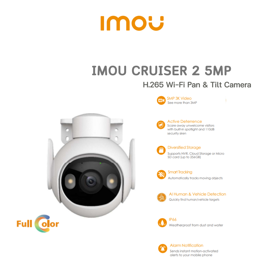 IMOU Cruiser (SE+ 3MP/5MP , 4MP , Cruiser2 3MP/5MP , Dual 10MP , 4G ...