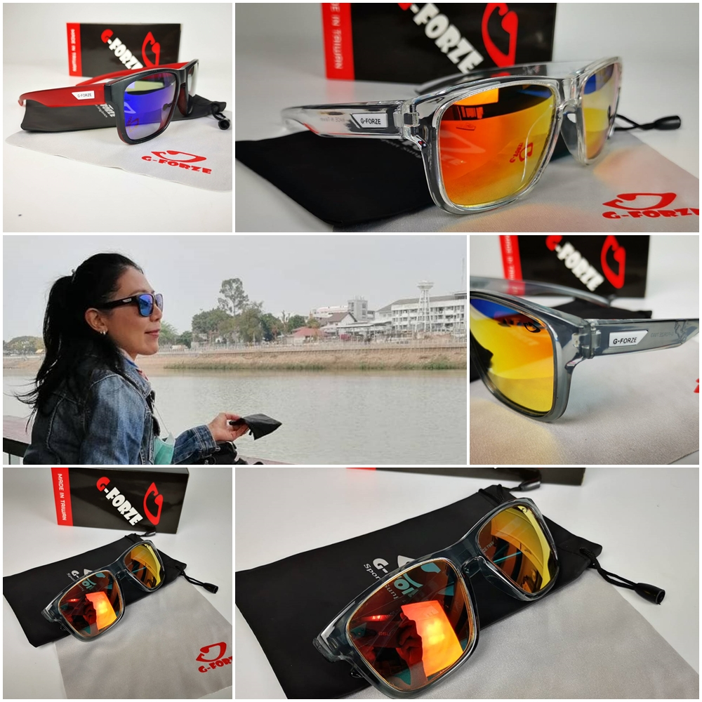แว่นตากันแดด G-FORZE : BLACK PANTHER เลนส์โพลาไรซ์ ตัดแสงสะท้อง น้ำหนักเบาหวิว | Shopee Thailand