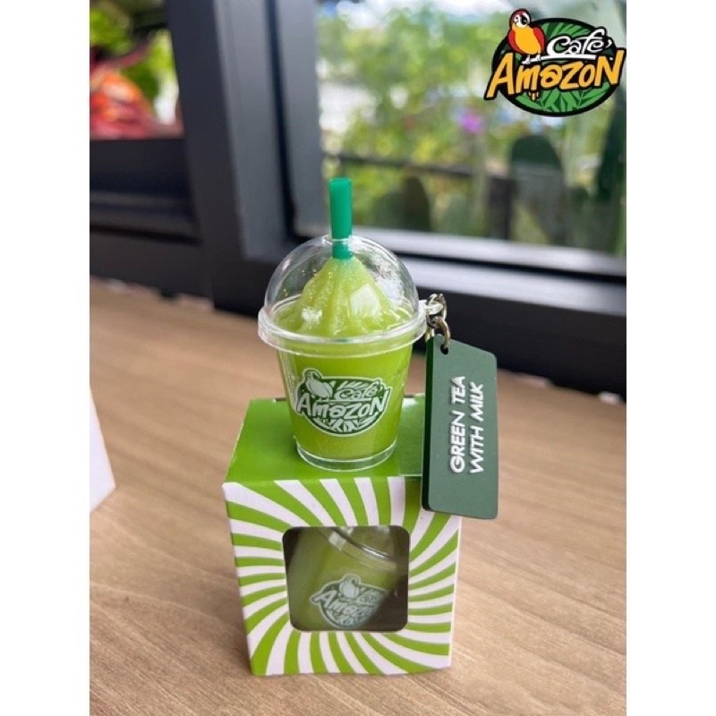 พวงกุญแจสุดน่ารัก Cafe Amazon Signature Cup Keychain | Shopee Thailand
