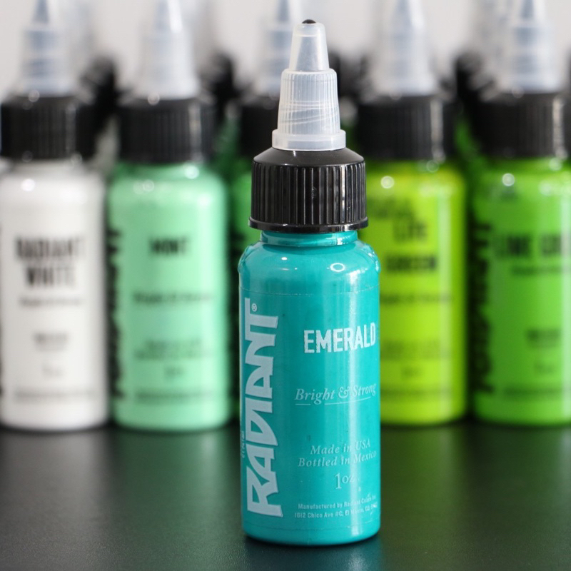 สีสัก RADIANT INK เเท้100000% ขนาด 1 Oz./หมึกสัก/Tattoo/ | Shopee Thailand