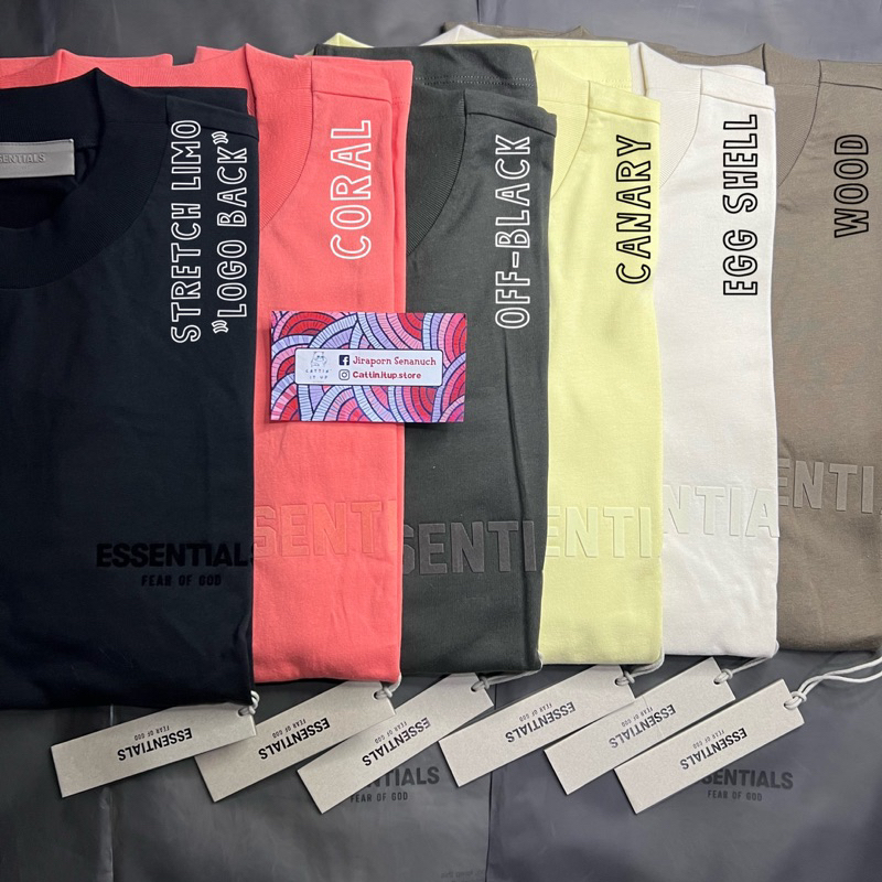 [ของแท้] เสื้อยืด Essentials SS Tee จากช้อปอเมริกา พร้อมส่ง! | Shopee ...