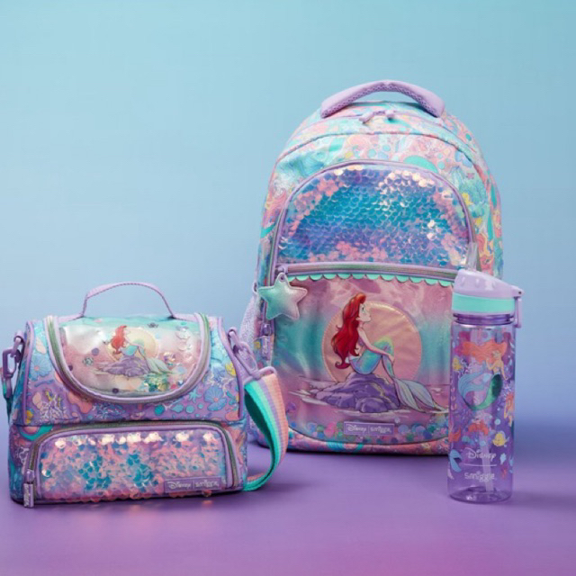 Smiggle Backpack เจ้าหญิงmermaid💖รุ่น 16 นิ้ว ของแท้ พร้อมส่งในไทย ...