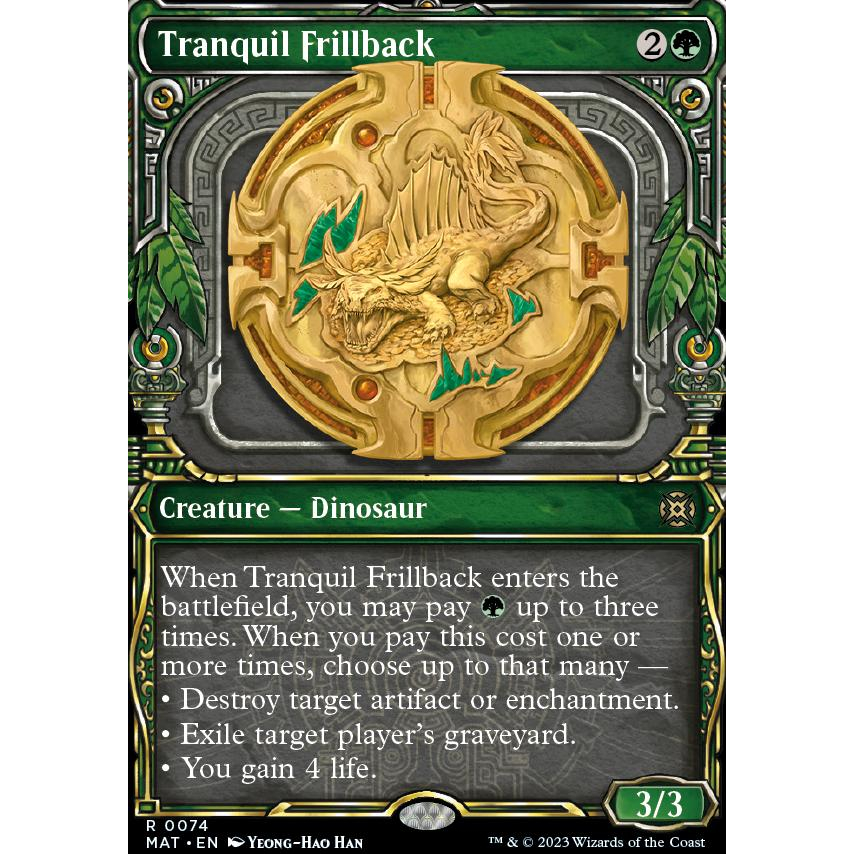 [MTG][Single][MAT] Tranquil Frillback ระดับ Rare [ภาษาอังกฤษ] | Shopee ...