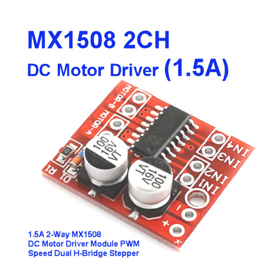 MX1508 (Mini 298N) 2 Way PWM Mortor Driver (1.5A) | Shopee Thailand