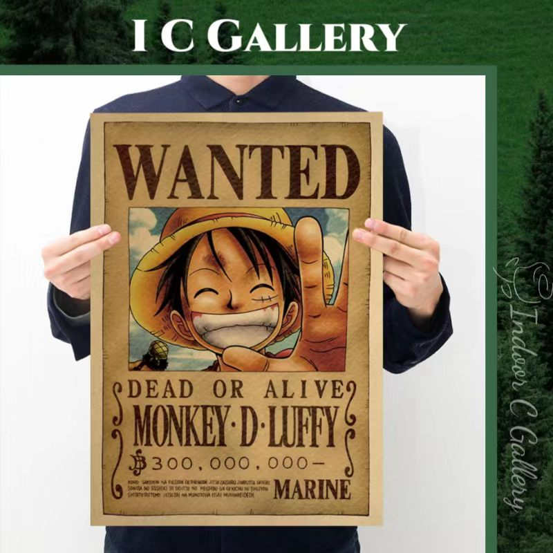 ICG โปสเตอร์ One Piece poster ขนาด 50.5x35 ซม. รุ่นใหม่ โปสเตอร์อนิเมะ ...