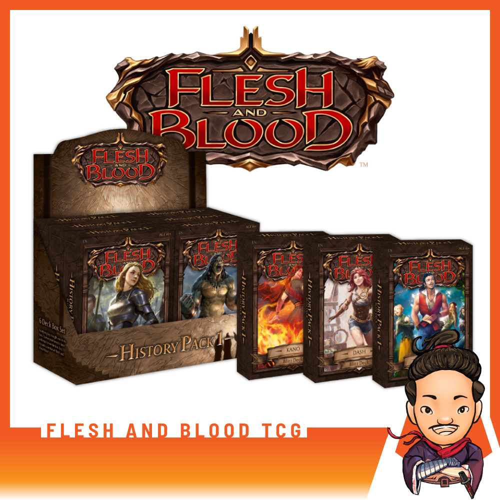 [FIZZY] Flesh and Blood: History Pack 1 - Blitz Decks | Shopee Thailand