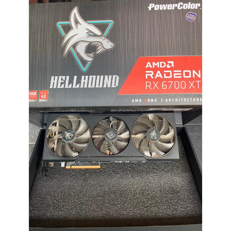 Powercolor rx6700xt Hellhound | Shopee Thailand