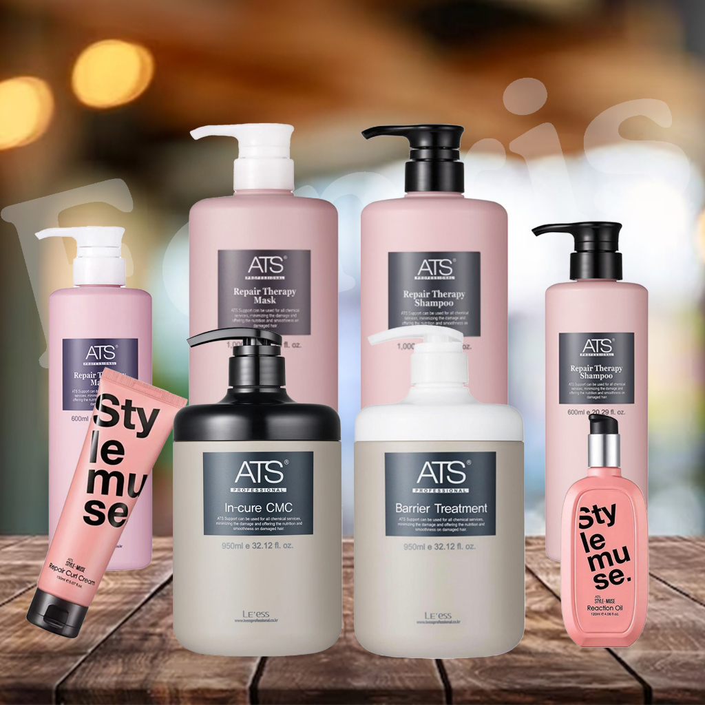 ATS Repair therapy Shampoo mask serum มีขนาด 120 150 600 1000 ML. ของ ...