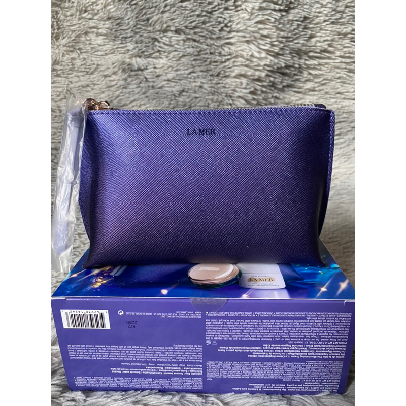 Lamer Cosmetic Bag (กระเป๋าใส่เครื่องสำอาง พร้อมกล่อง) | Shopee Thailand