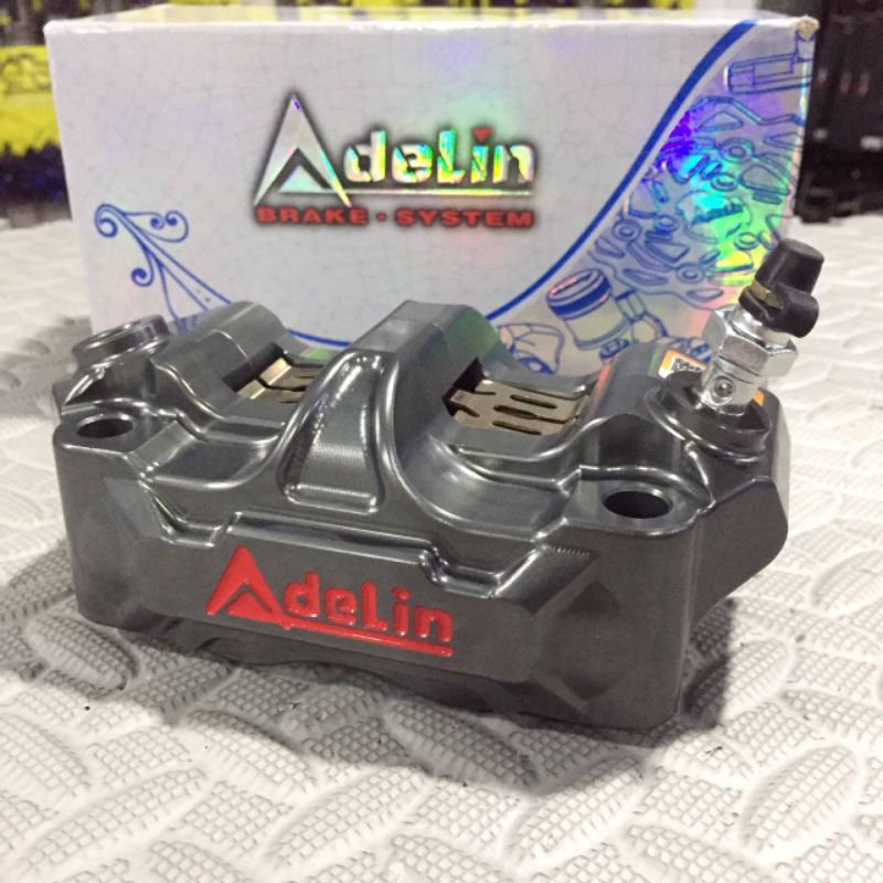 ปั๊มเบรค Adelin 4 pot 100mm. | Shopee Thailand